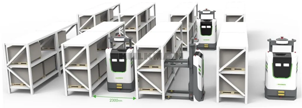 1.4Ton AGV Narrow Aisle Electric Stacker for sale