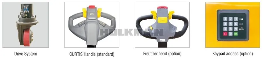 2Ton Walk Type Electric Pallet Truck for sale