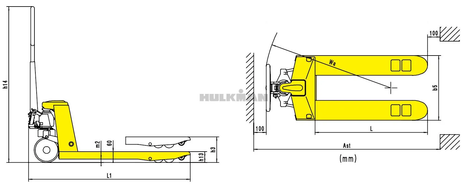 5 Ton Hand Pallet Truck for sale