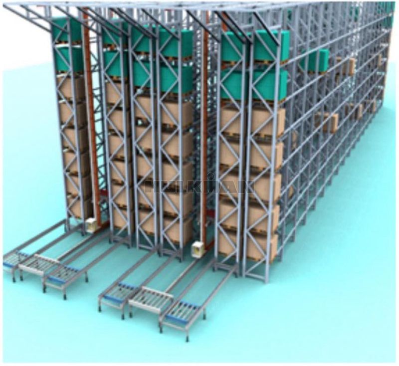 1.0Ton 1.5Ton Forklift Elektrik Tri-Lateral AGV