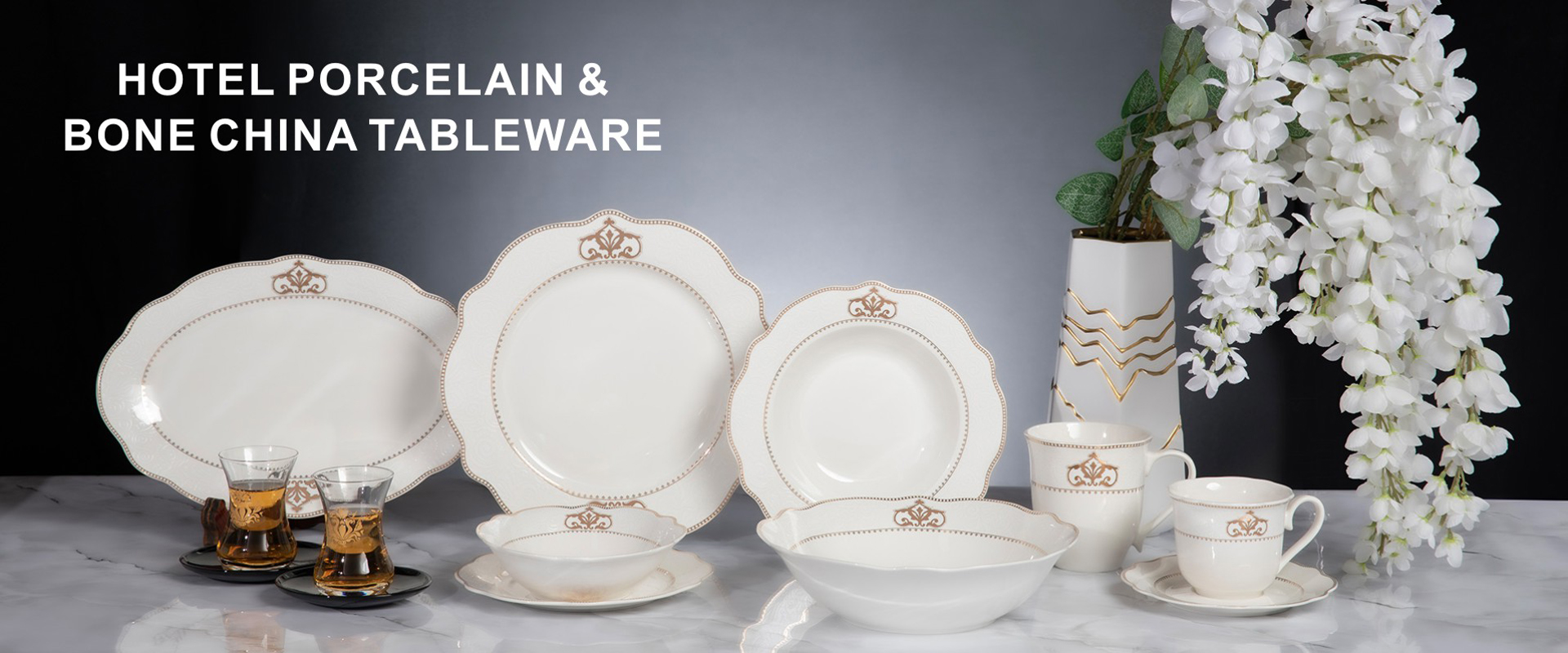 Custom Porcelain Tableware Supplier for Hotels & Restaurants | DK Ceramic