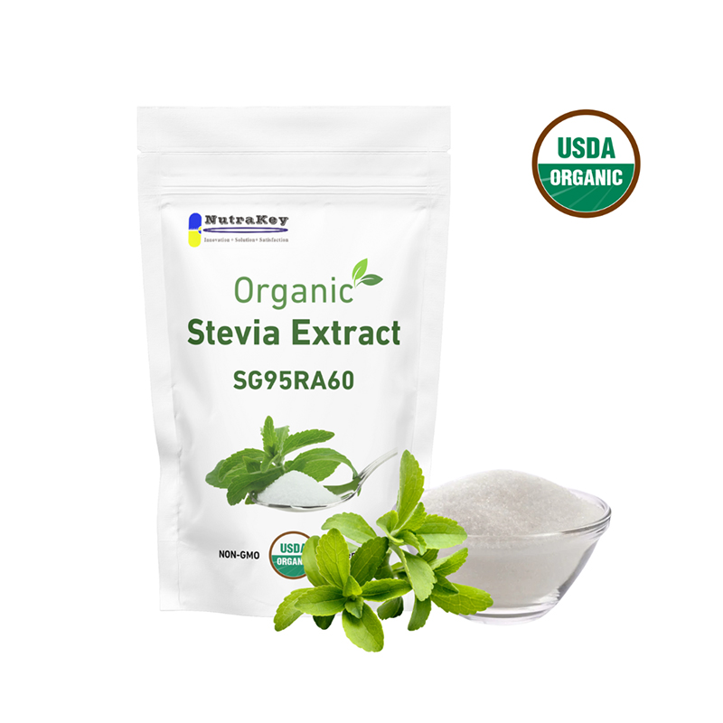 USDA certified organic stevia extracts