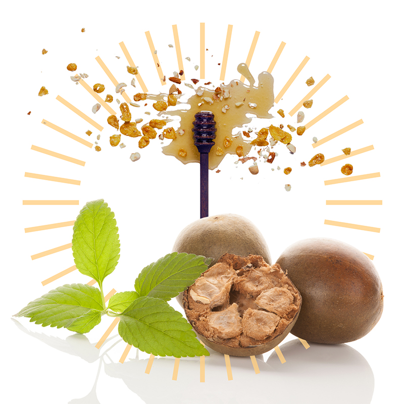 Organic Monk Fruit Extracts natural sweetener powder