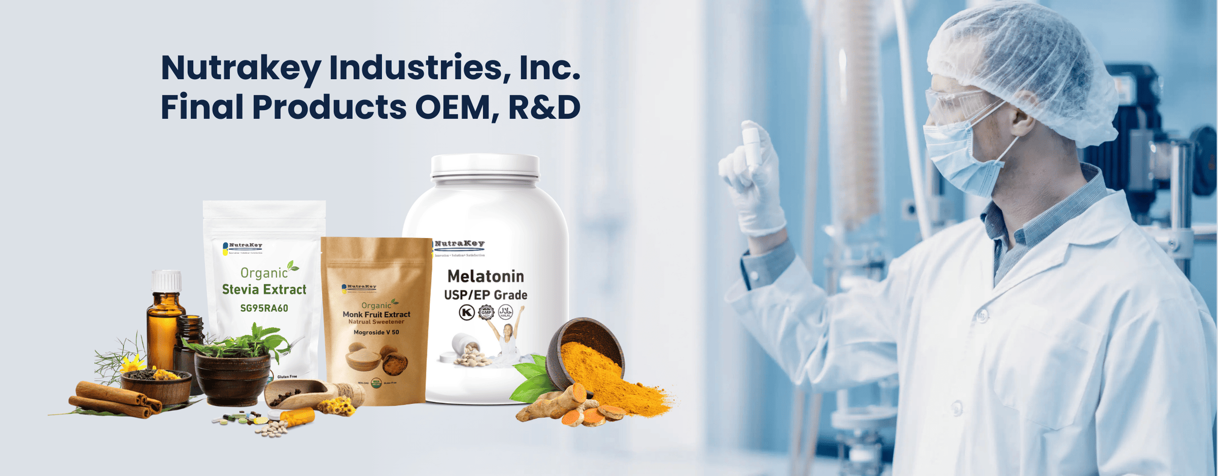 Supplements Factory China Nutrakey Industries Inc