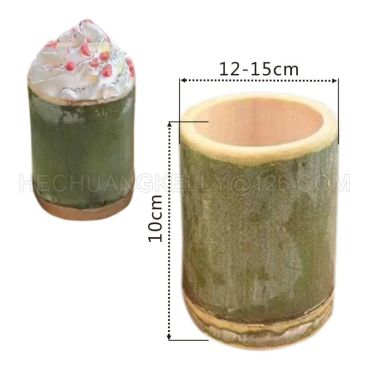Bamboo Tube 12cm in Height
