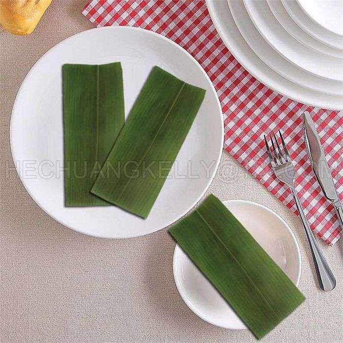 17cm Square Bamboo Leaves