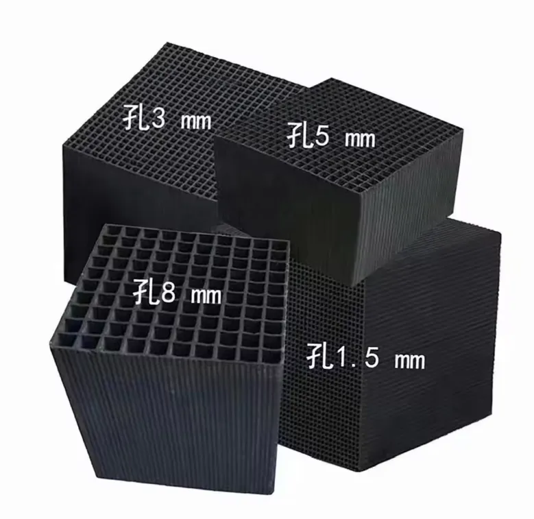 Honeycomb activated carbon is a kind of highly efficient adsorbent with ...