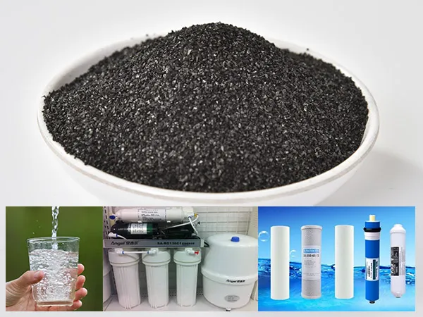 Application and principle of activated carbon in water filter element