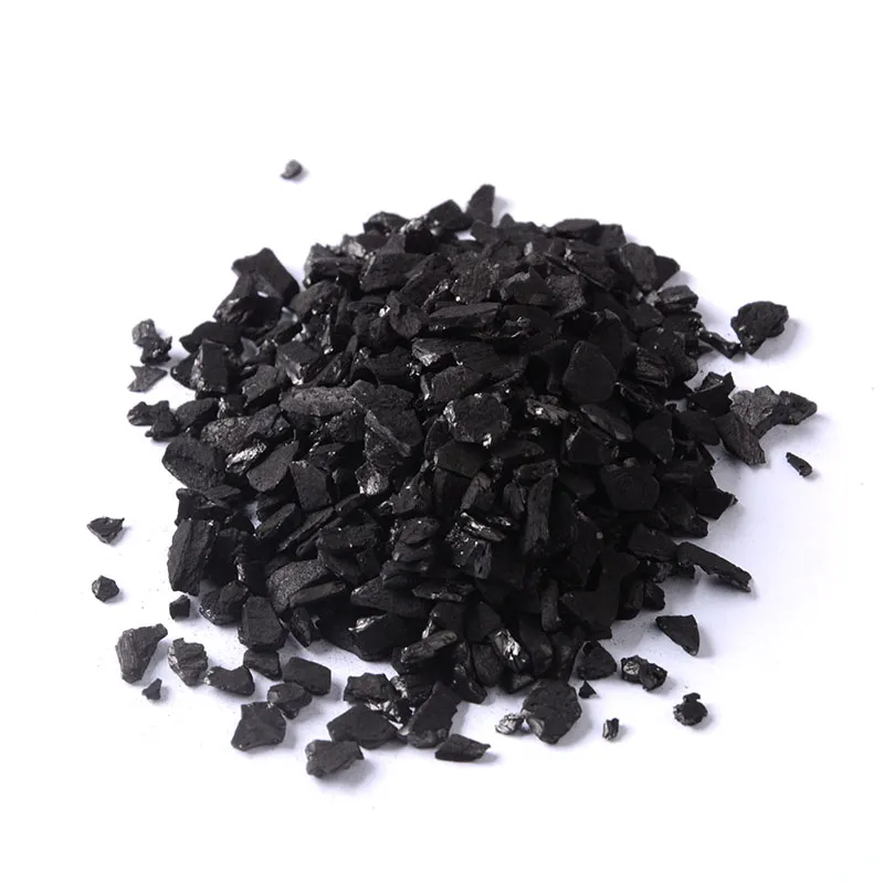 Coconut shell pellets for water purification and gold extraction