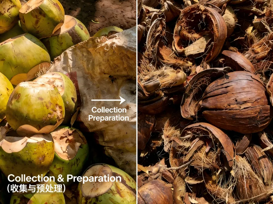 From Discarded Coconut Shells to "Black Gold": Unveiling the ...