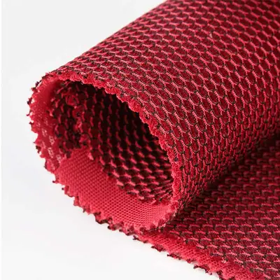 3d eyelet air mesh fabric