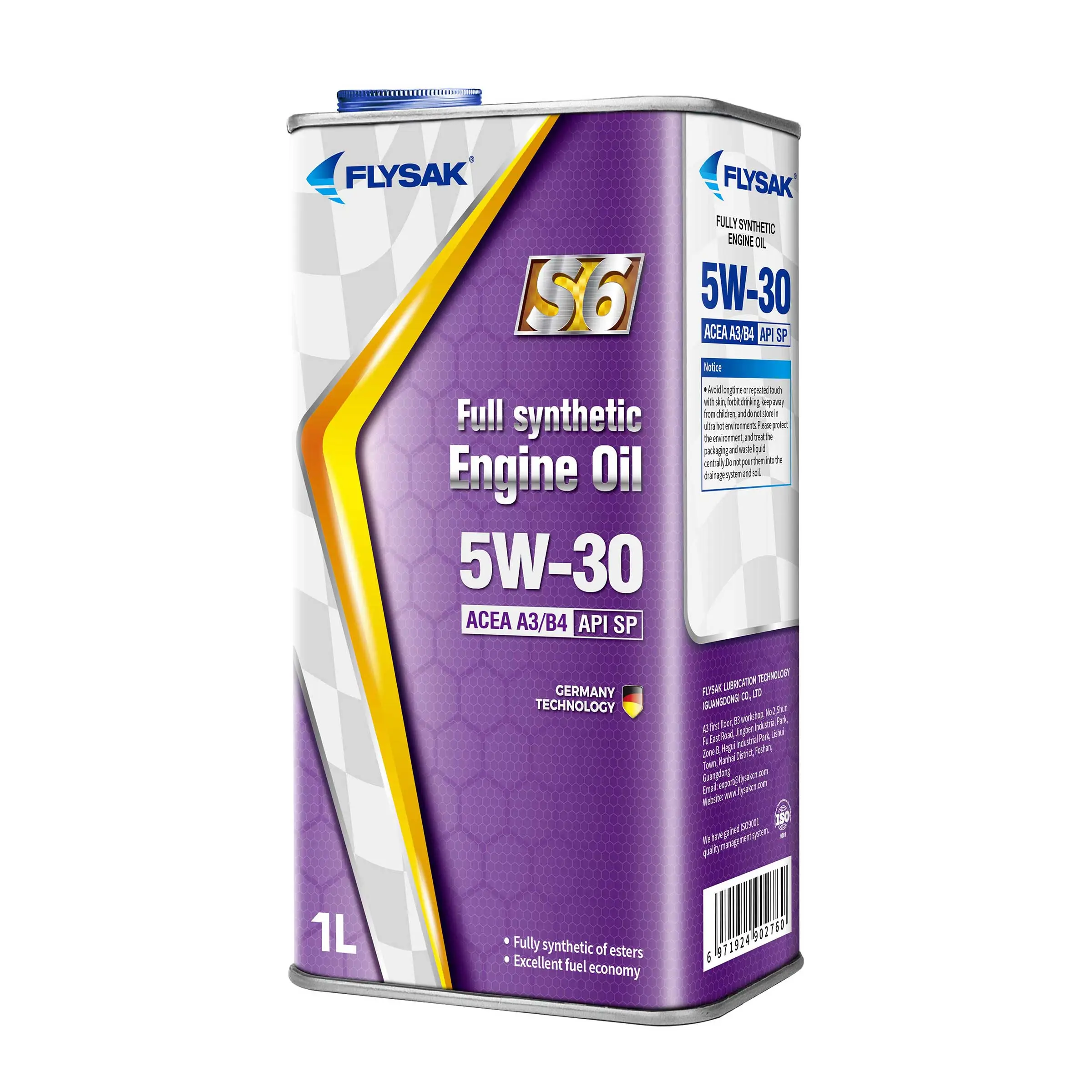 S6 Full Synthetic Engine Oil