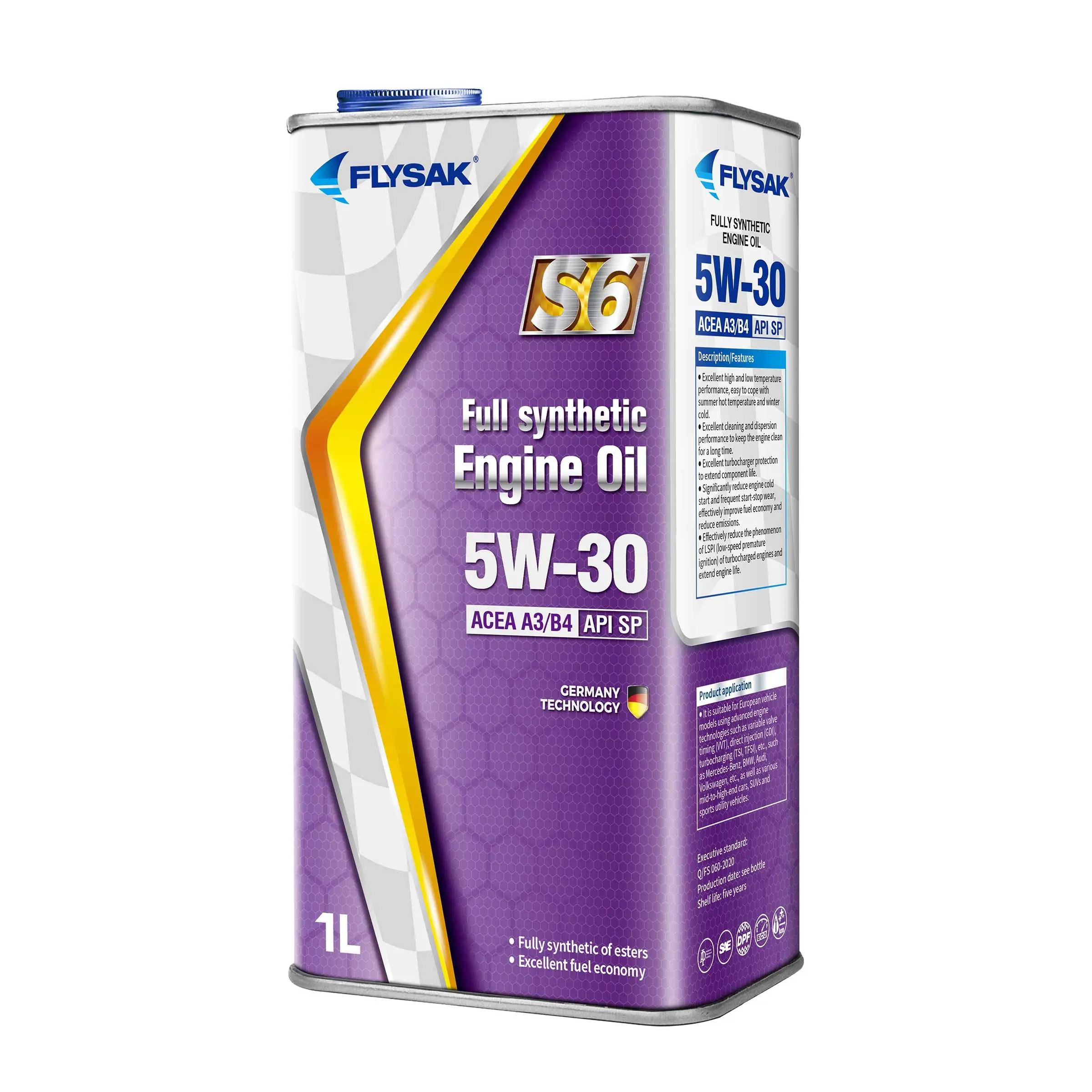 S6 Full Synthetic Engine Oil