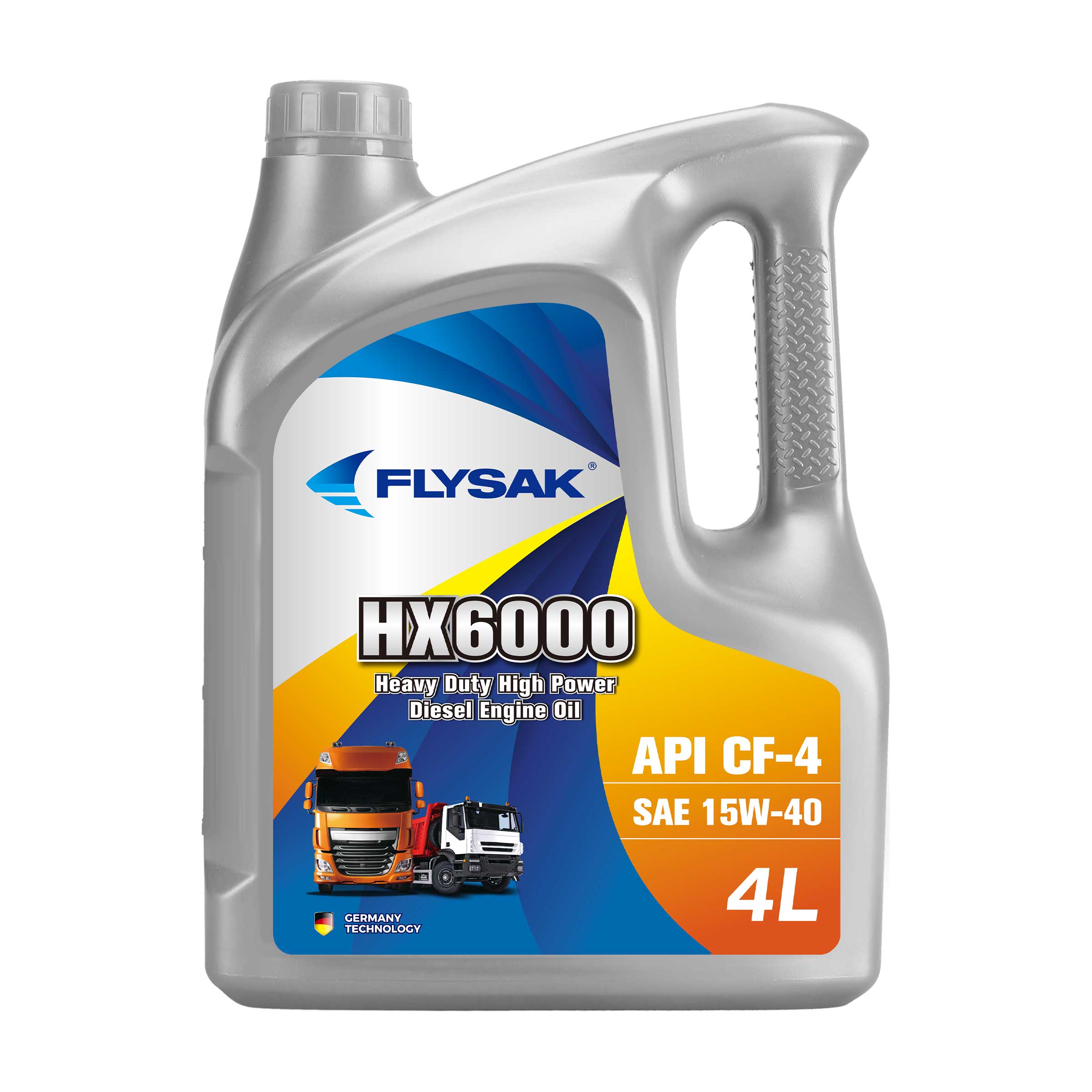 HX6000 Heavy Duty High Power Diesel Engine Oil API CF-4 SAE 15W-40 20W-50