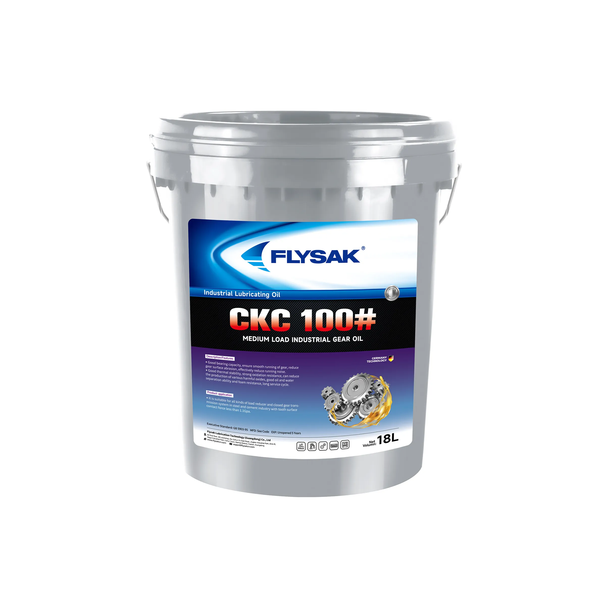 L-CKC 100 Medium Load Industrial Gear Oil 18L