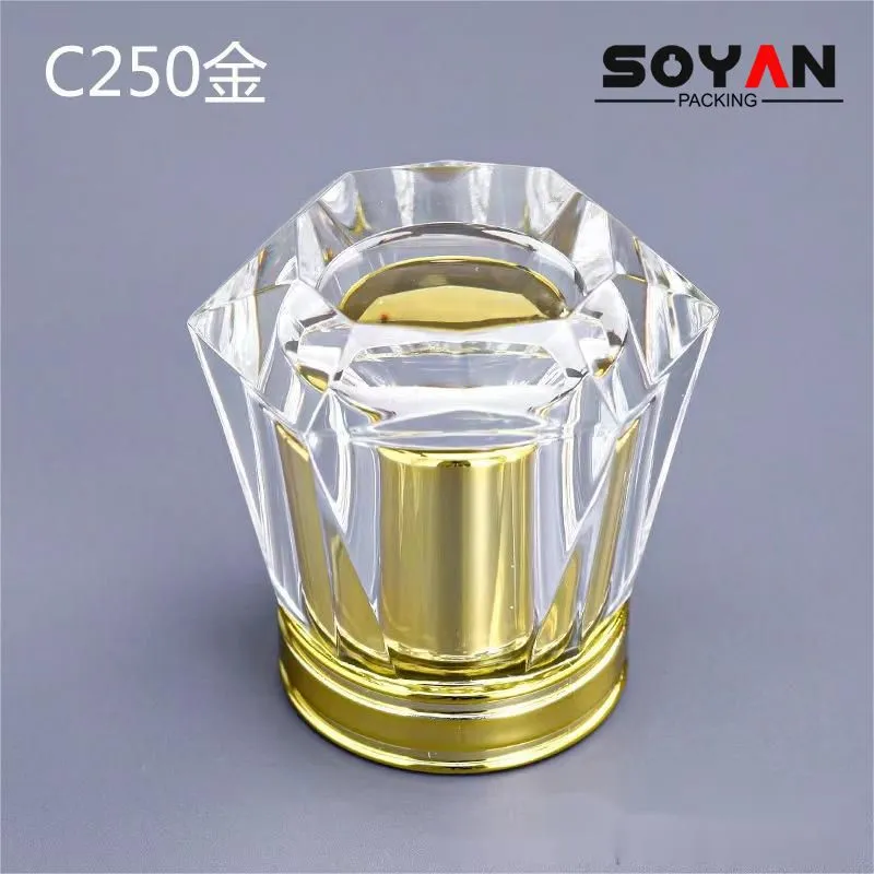 Clear Sandblasted surlyn perfume bottle cap