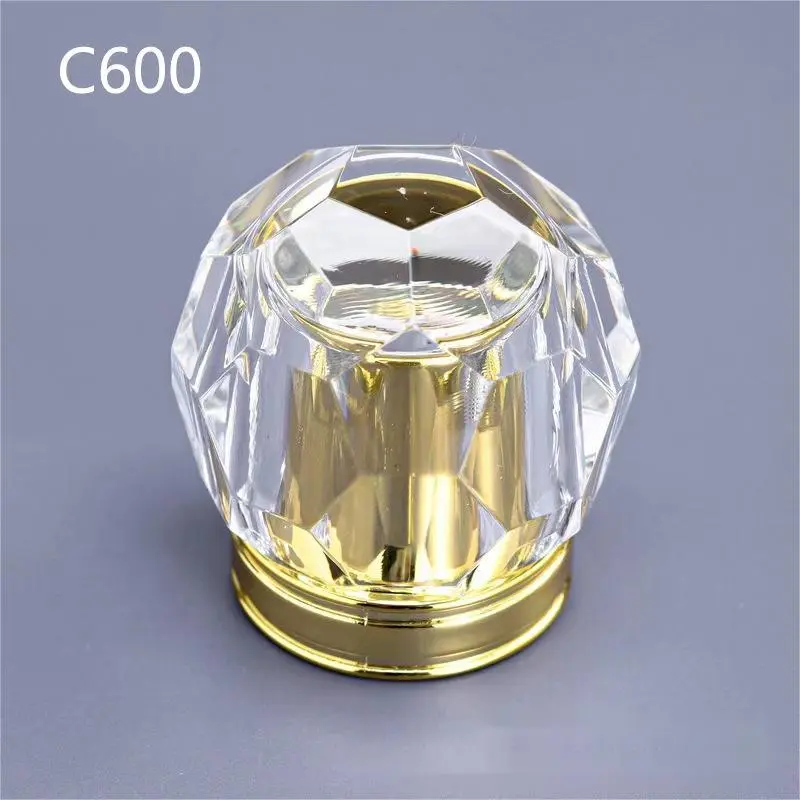 Clear Sandblasted surlyn perfume bottle cap