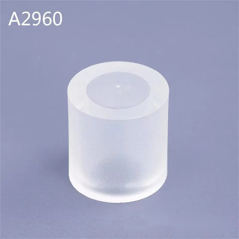 Clear Sandblasted acrylic perfume bottle cap