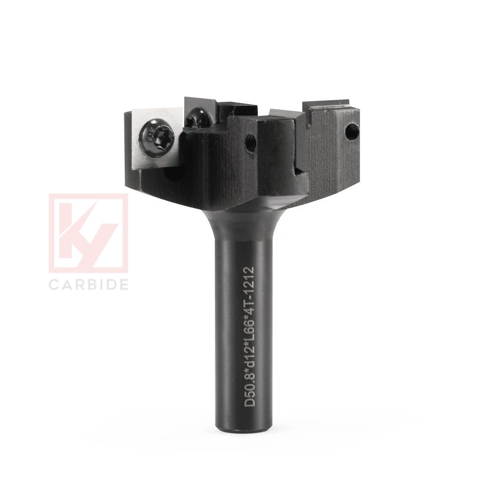 Precision KY 4-Flute Spoilboard Surfacing Router Bit for Woodworking