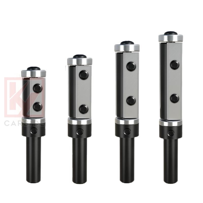 Double Bearing Spiral Flush Trim Router Bit
