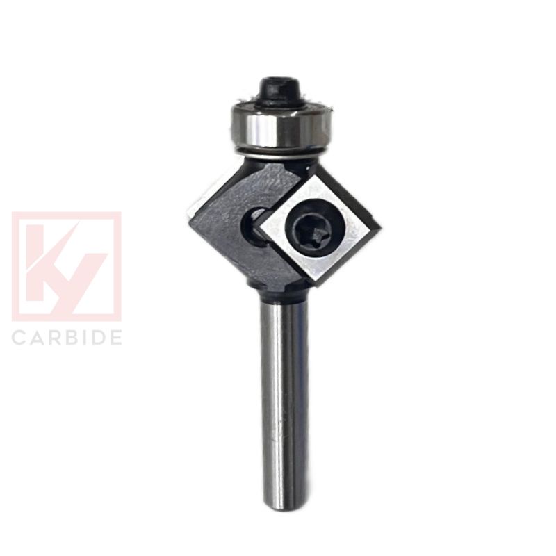 Chamfer Router Bits with Insert Knives