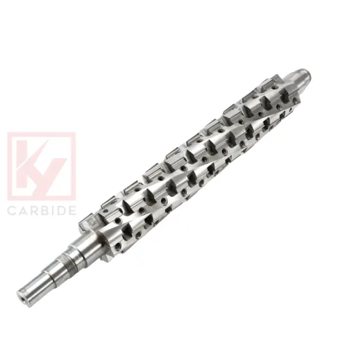 High Performance Helical Spiral Cutter Head with Indexable Inserts