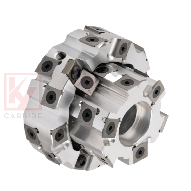 CNC Tenon Insert Cutter Head WIth Indexable Blades