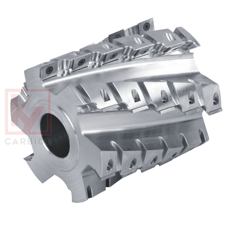 Indexable Knives King Spiral Cutter Head