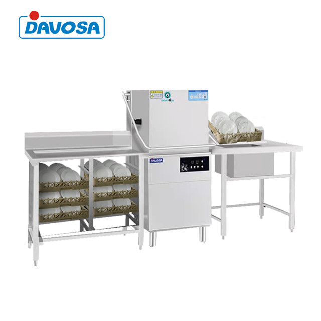 High-temp Hood Type Commercial Dishwasher