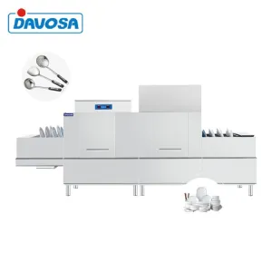 Commercial Kitchen Fully Automatic Dishwasher Equipment