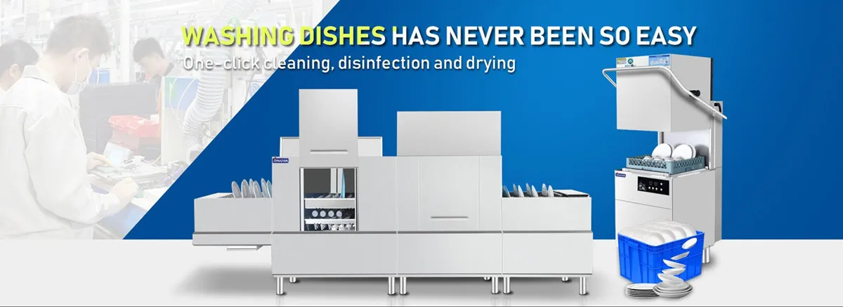 Modular Industrial Dishwashing Machine Large Commercial Kitchen Dish ...