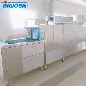 Modular Industrial Dishwashing Machine Large Commercial Kitchen Dish ...
