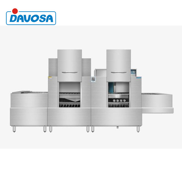 Commercial Kitchen Fully Automatic Dishwasher Equipment