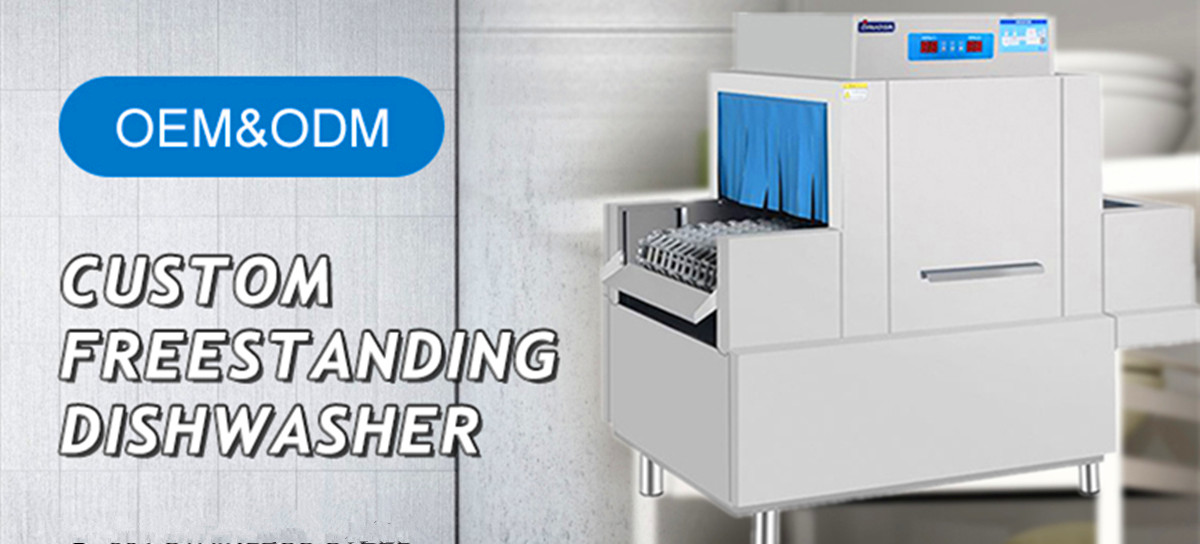 Commercial Crate Washing Machine Large Energy-saving Slotted Dishwashers