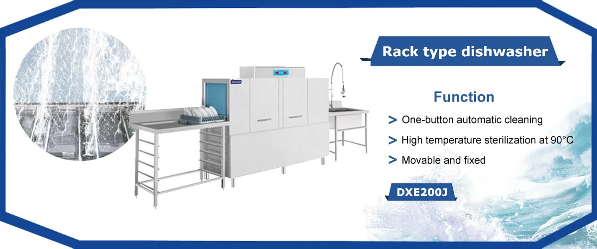 304 Stainless Steel Automatic Restaurant Dishwasher