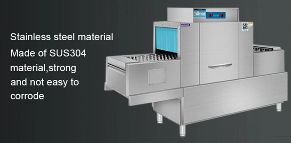 Fully Automatic Dish Washing Kitchen Appliances Hotel School Restaurant ...