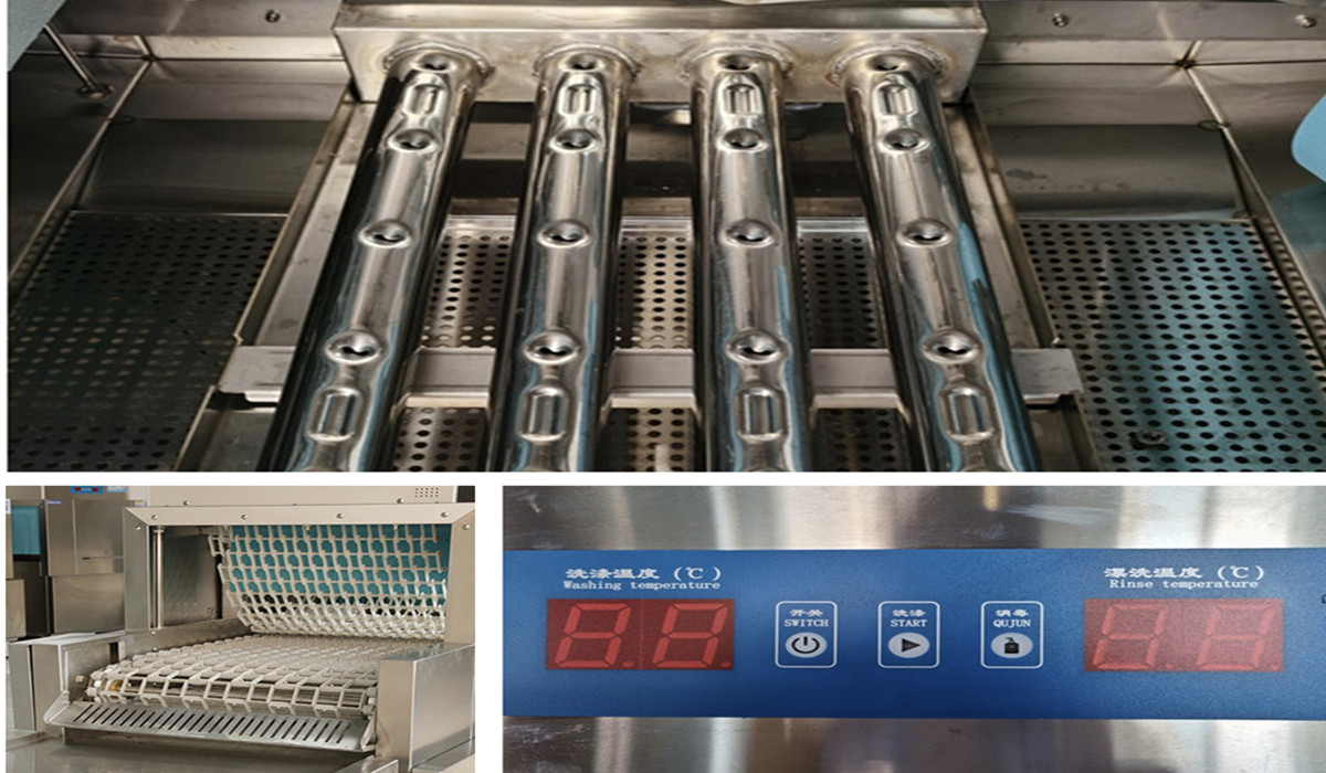 Commercial Crate Washing Machine Large Energy-saving Slotted Dishwashers