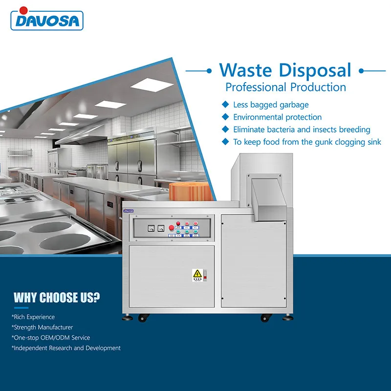 Commercial Food Waste Disposal Food Decomposer Machine