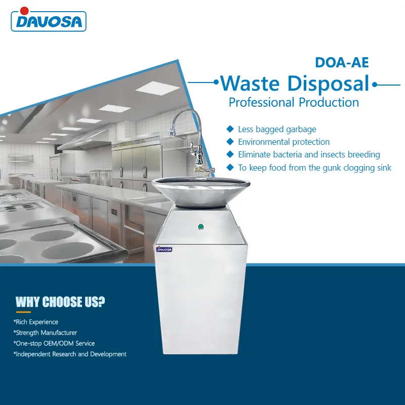 Commercial Garbage Disposal Industrial Food Waste Disposer