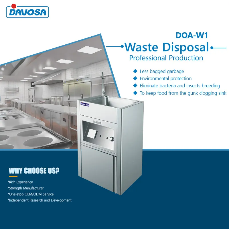 Food Waste Disposer Commercial Kitchen Waste Processor