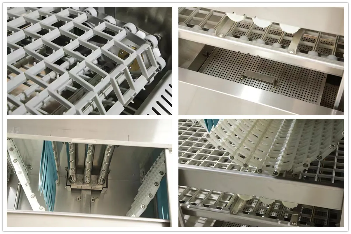 Automatic Crate Washing Machine Tableware Tray Washer