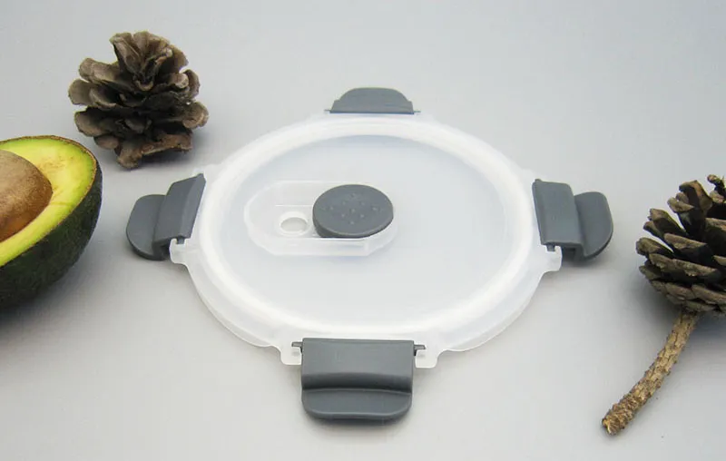 Glass Container with vented lids