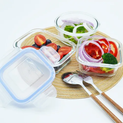 Glass Container with PP Lid