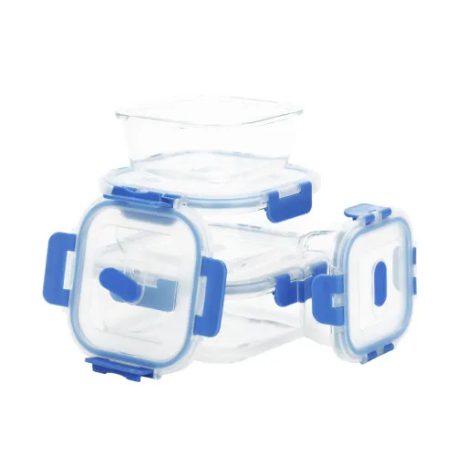 glass food storage container with vented lid