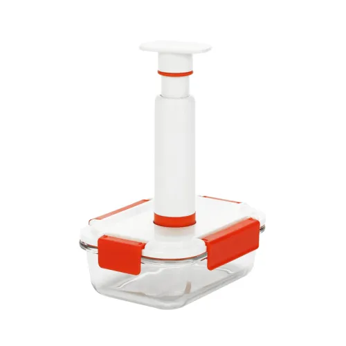 vacuum lid glass storage container