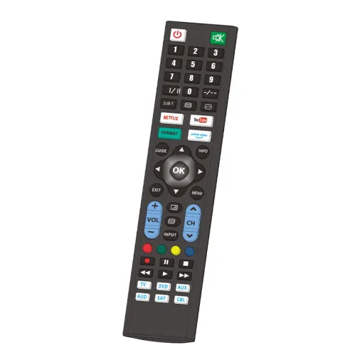 6 in 1 Universal Remote Control , RC-53A