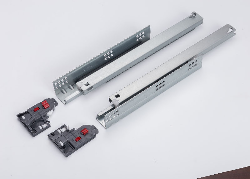 3D adjustable full extension drawer slide-HUAYUE