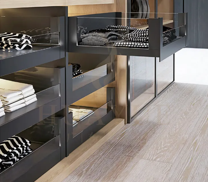 Slim box drawer tandem box-HUAYUE