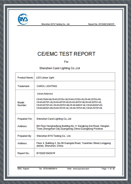 LED Linear Light Fixture, Linear Downlight Exporter