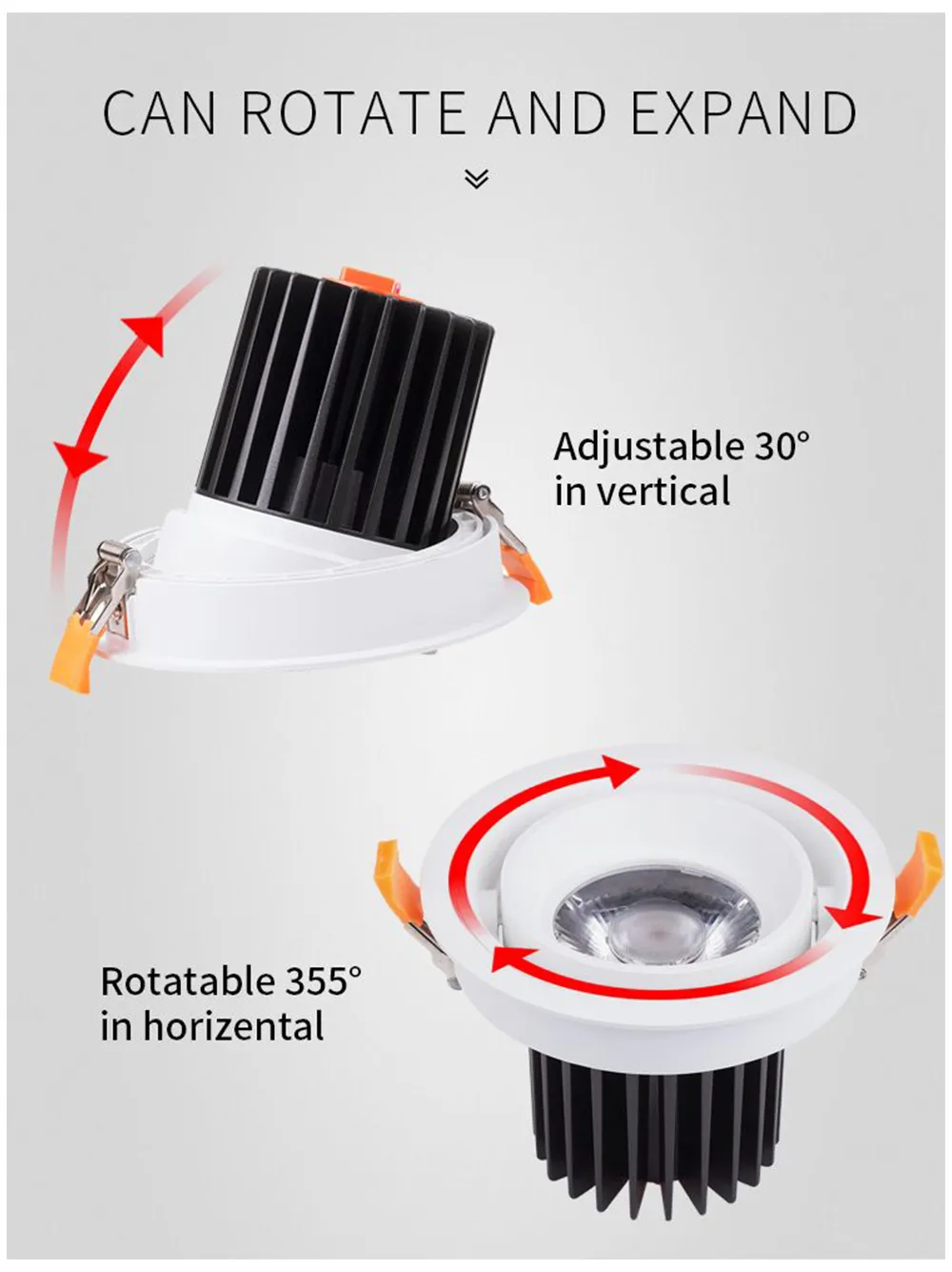 Adjustable COB Downlight